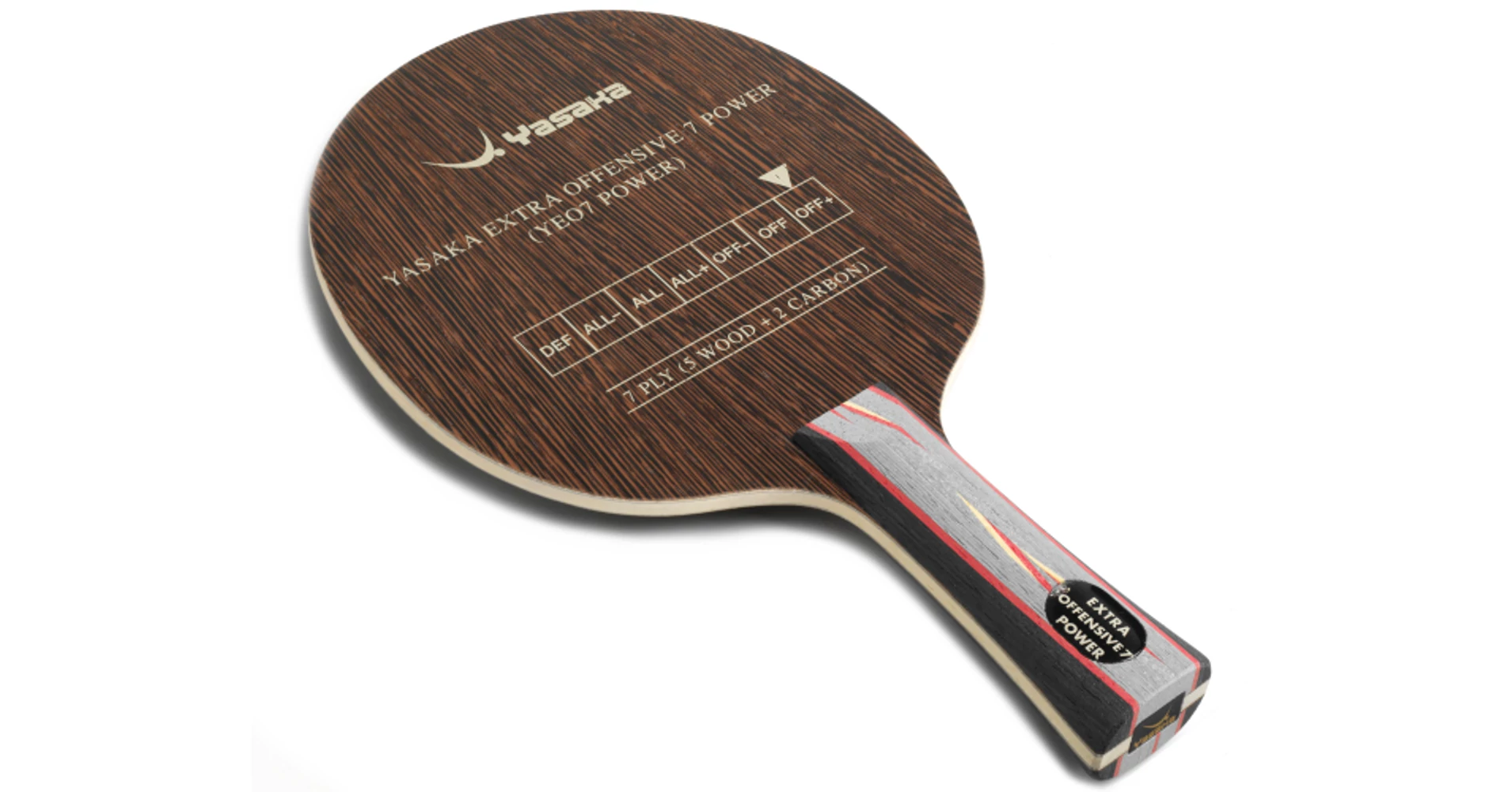 Yasaka Extra Offensive 7 Power asztalitenisz-ütőfa